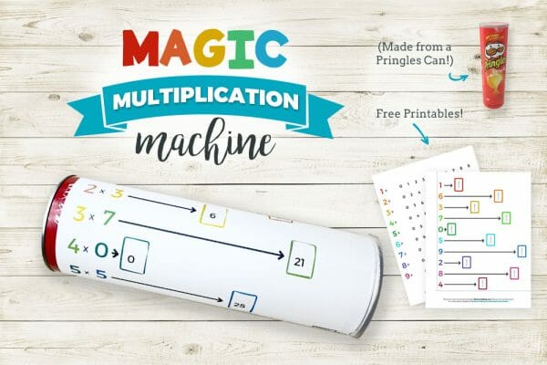 Magic Multiplication Machine (Multiplication Tubes using Pringles Cans ...