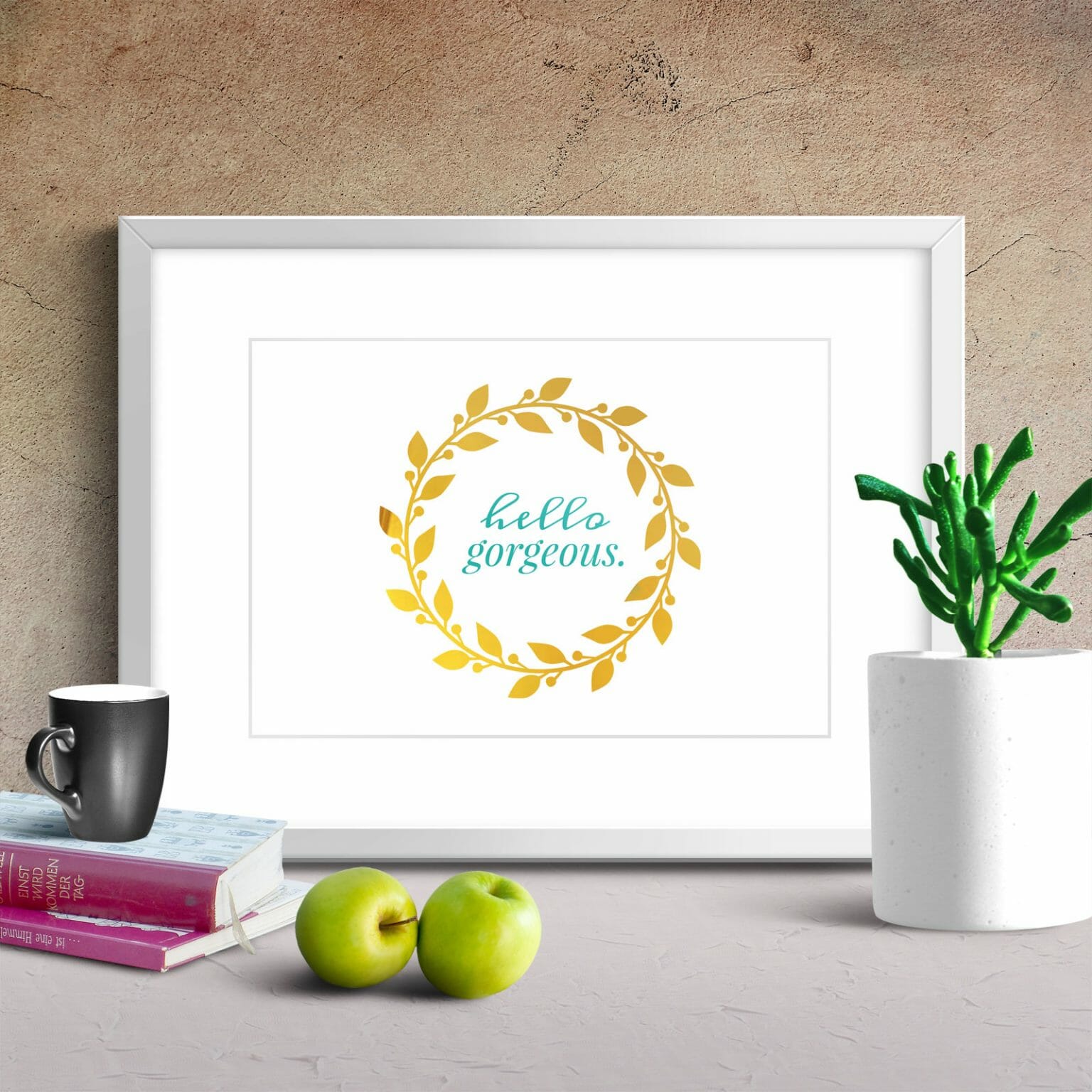 (SVG Cut File) Hello Gorgeous - Better Life Blog