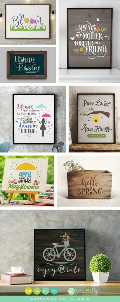 Ultimate Spring SVG Bundle – Better Life Blog
