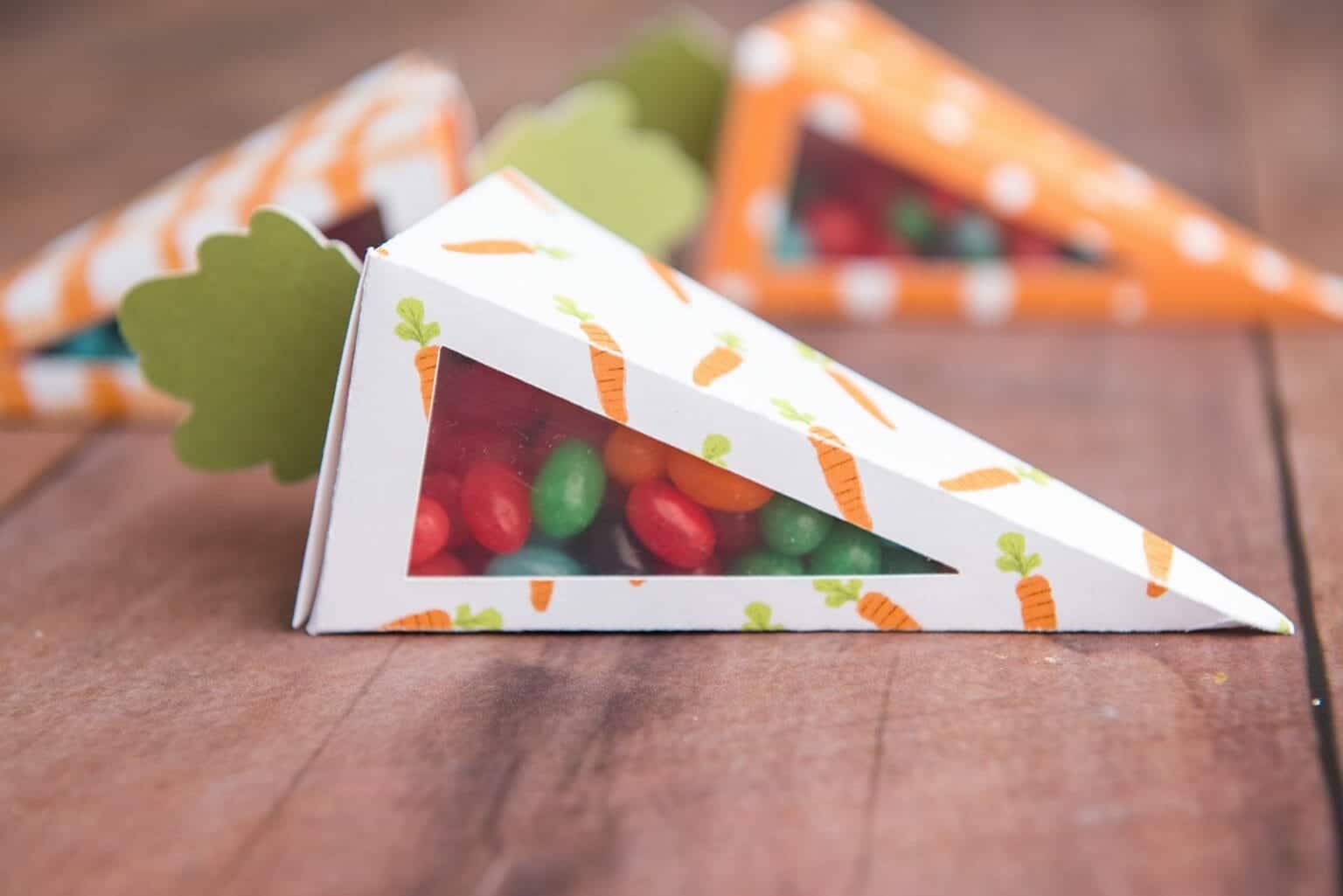 Cricut Easter Carrot Treat Box (FREE SVG Cut File) - Better Life Blog