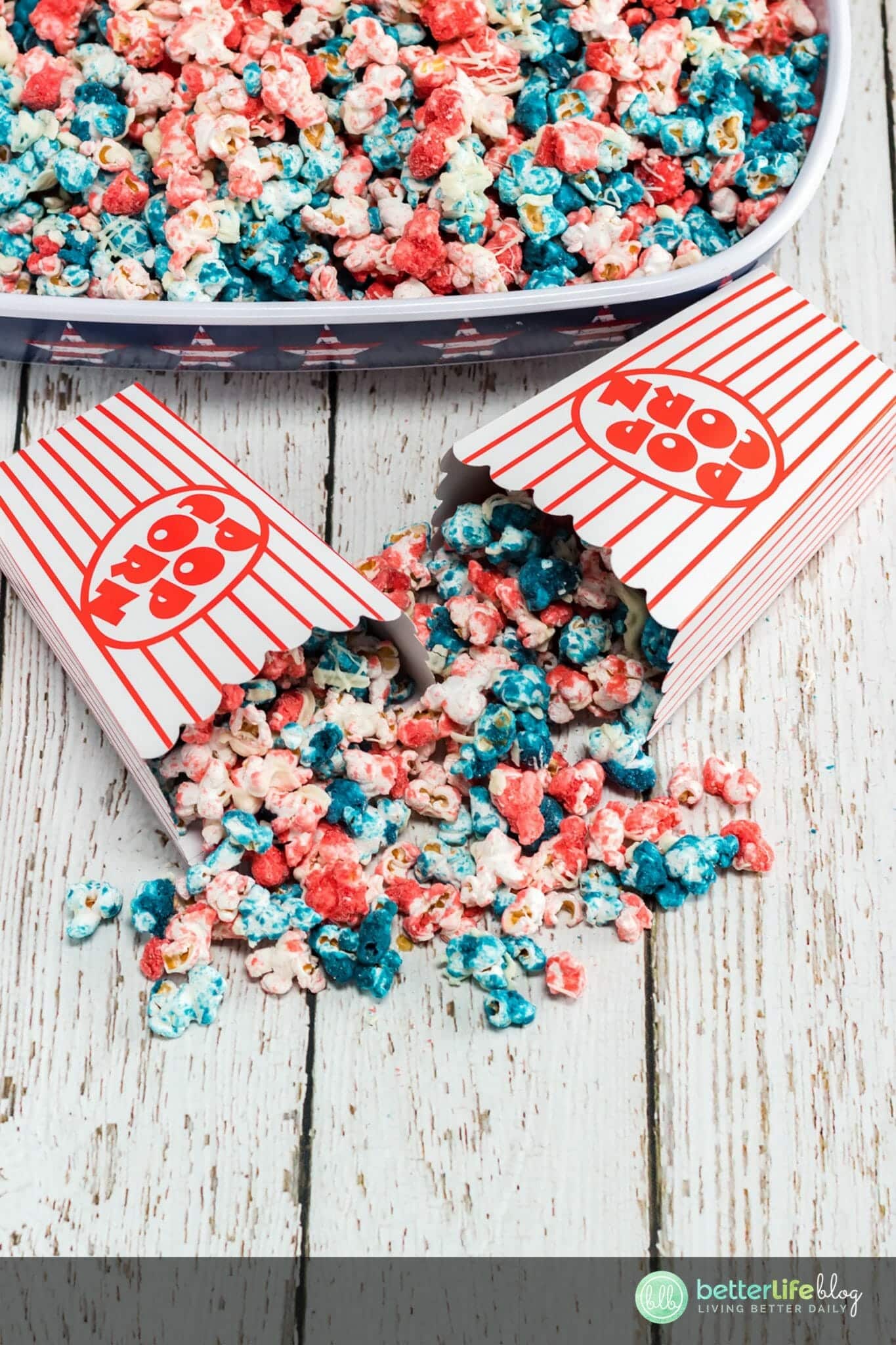 Patriotic Popcorn - Better Life Blog