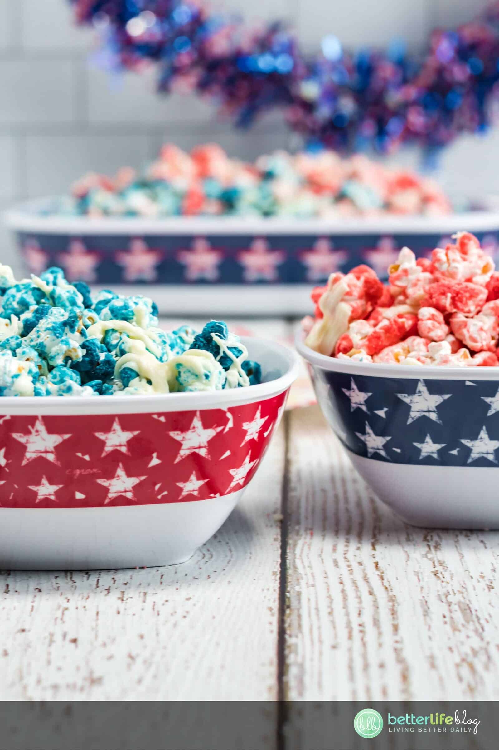Patriotic Popcorn - Better Life Blog