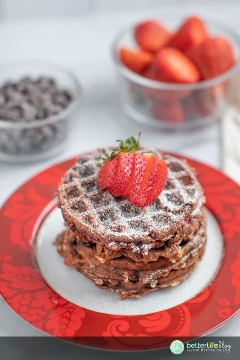 Keto Strawberry Chocolate Chaffles | Low Carb Waffles Recipe – Better ...