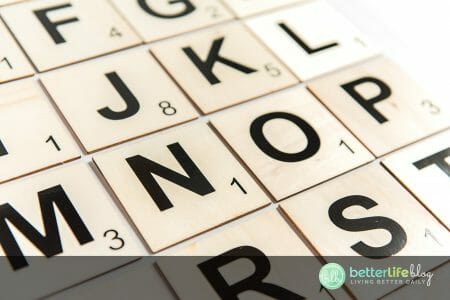 DIY Scrabble-style Tiles with Your Cricut or Silhouette – Better Life Blog