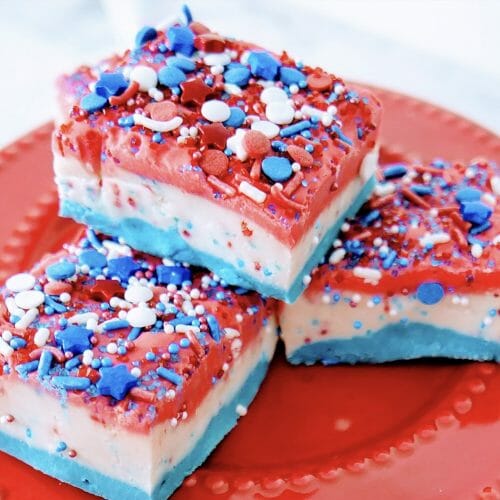 Red, White and Blue Fudge – Fourth of July Dessert – Better Life Blog