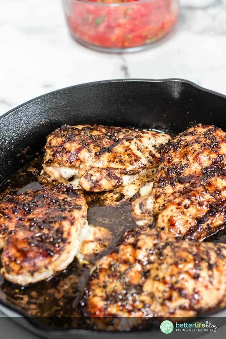 Balsamic Glazed Chicken - Better Life Blog