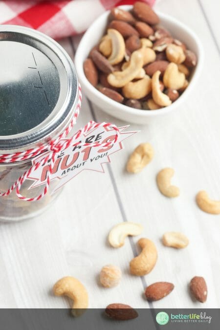 “Nuts About You” FREE Printable Gift Tag – Better Life Blog