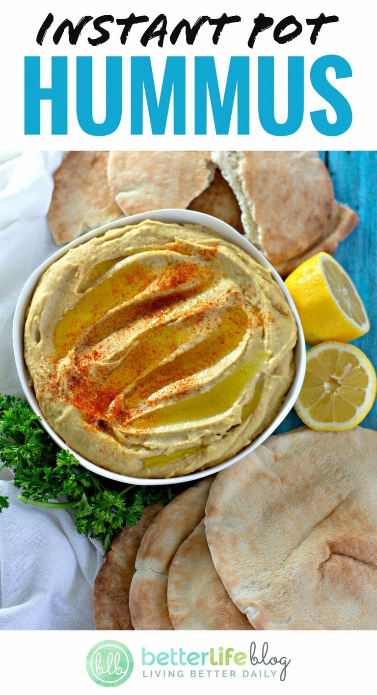 Instant Pot Hummus – Better Life Blog