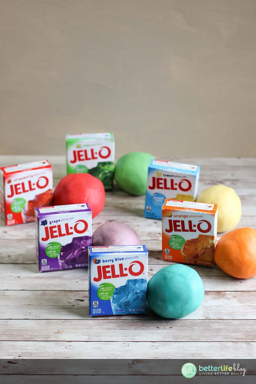 Homemade Jello Playdough | Kids Activity - Better Life Blog