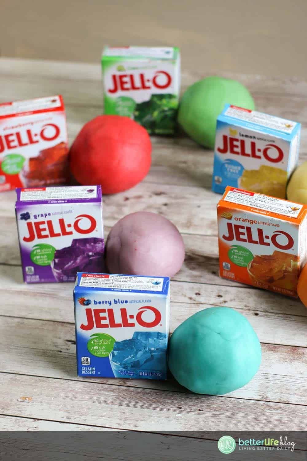 Homemade Jello Playdough | Kids Activity - Better Life Blog