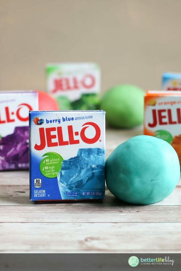 Homemade Jello Playdough | Kids Activity - Better Life Blog