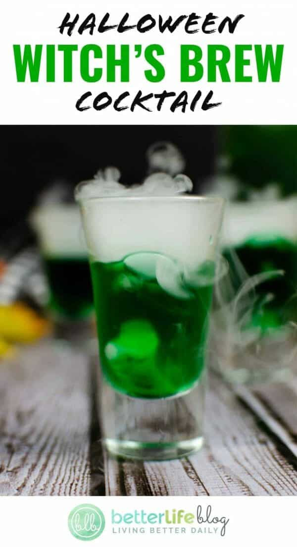 Easy Halloween Witch’s Brew Spooky Cocktail - Better Life Blog