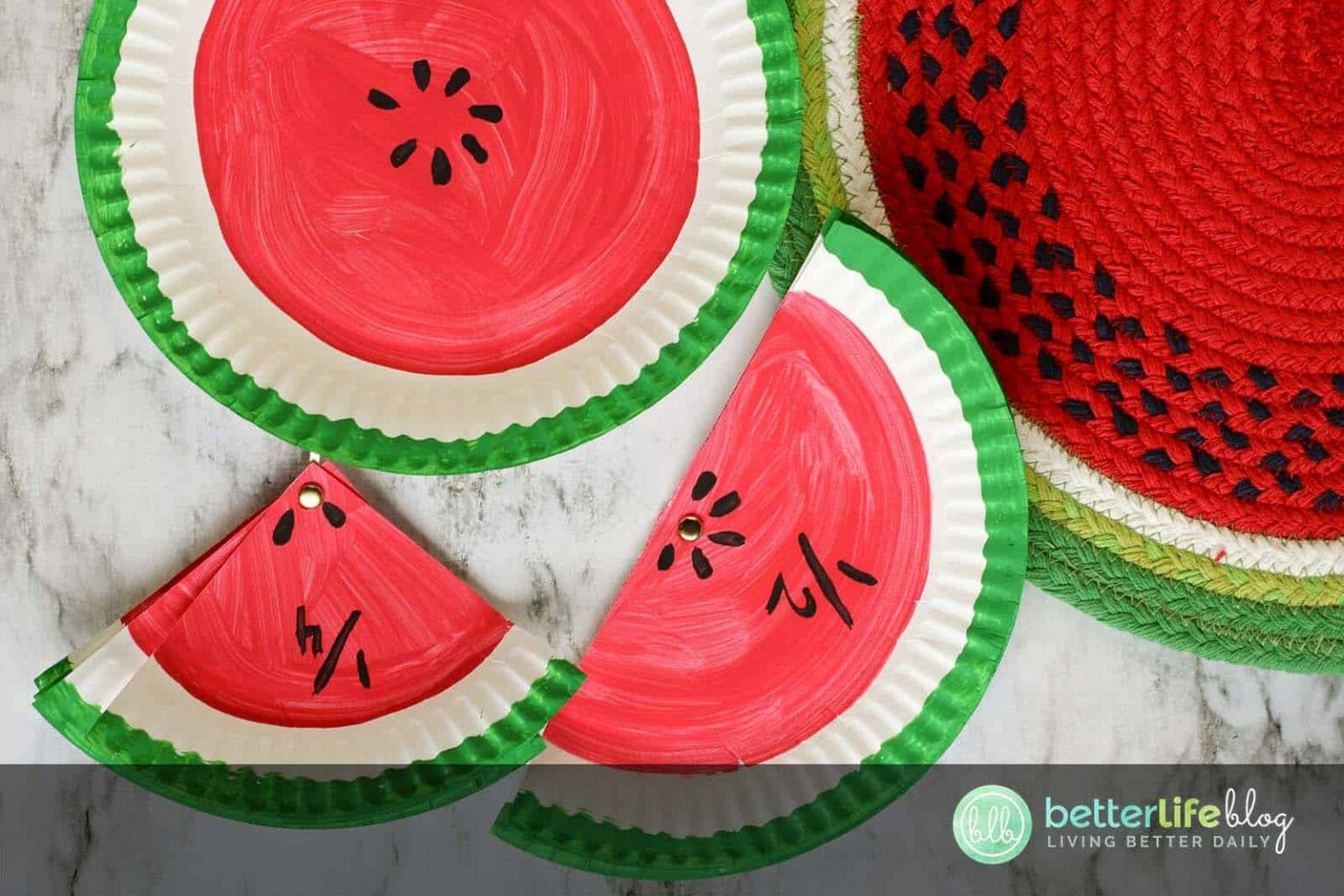 Watermelon Fractions Kids Activity - Better Life Blog