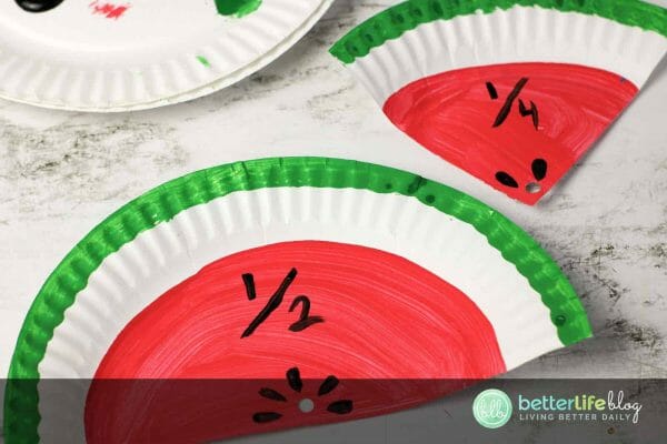 Watermelon Fractions Kids Activity - Better Life Blog