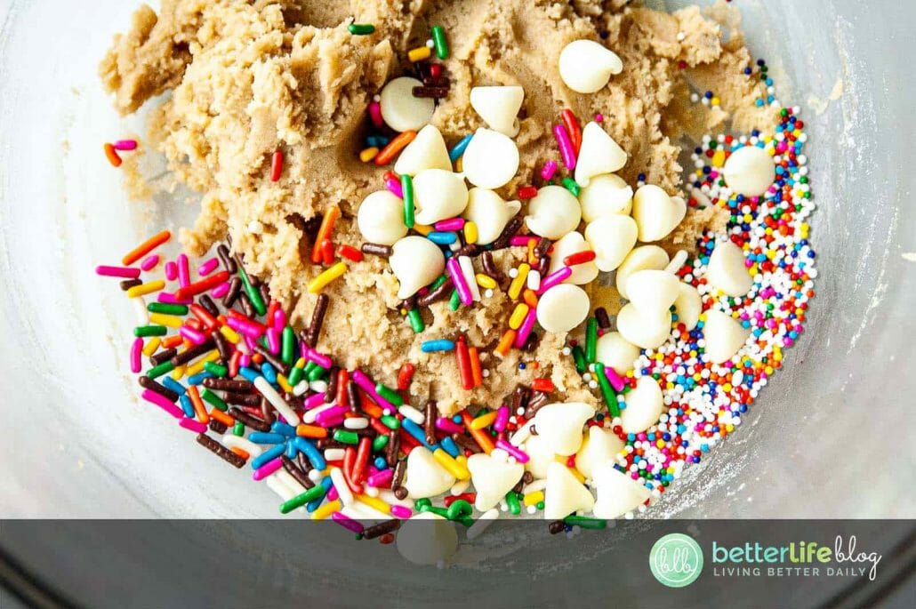 Funfetti Edible Cookie Dough – Better Life Blog
