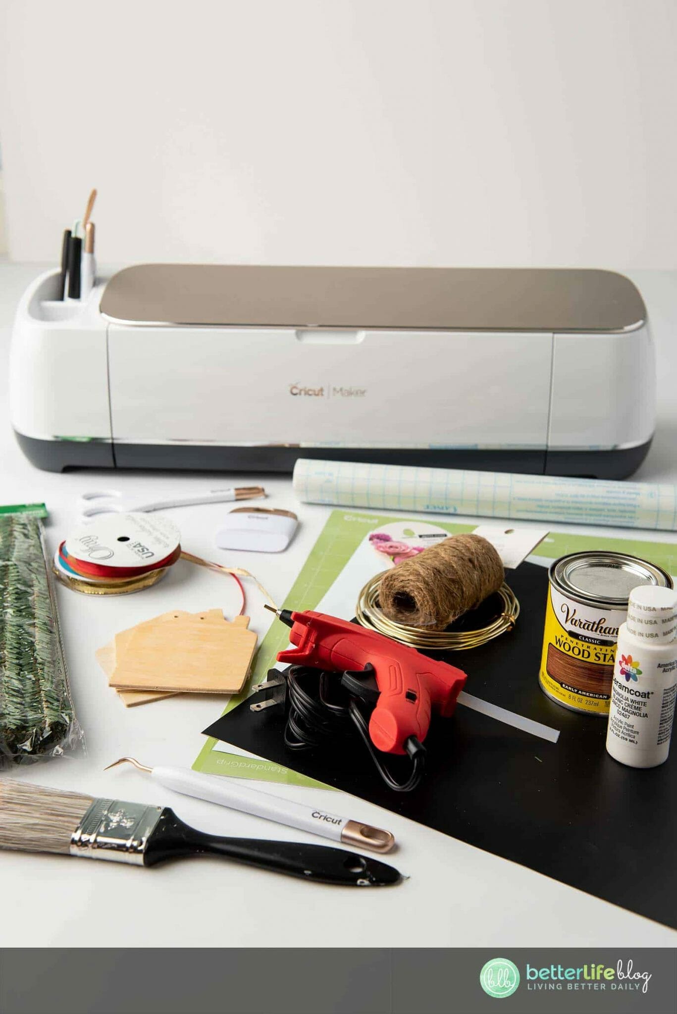 Adorable Personalized House Ornaments with Cricut - Better Life Blog