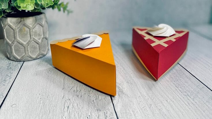 Cricut Pie Slice Box: How To Make Pie To-Go Boxes - Better Life Blog