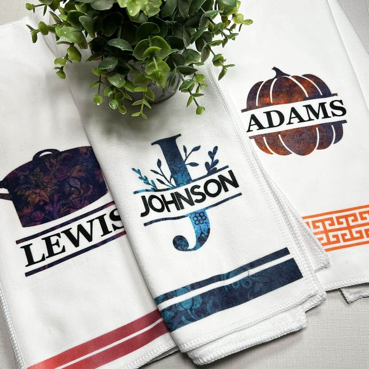 Personalized Kitchen Towels - Better Life Blog