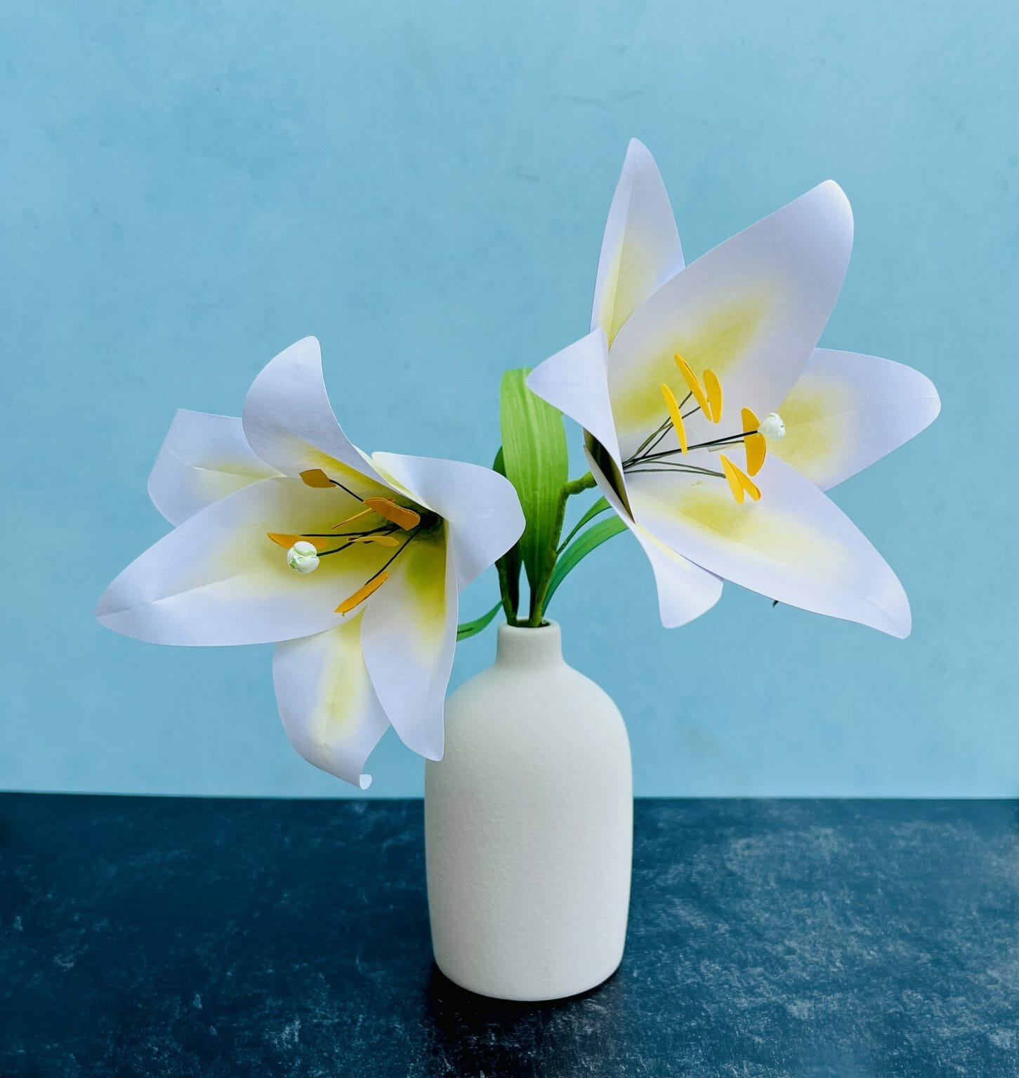 Paper Easter Lilies - Better Life Blog