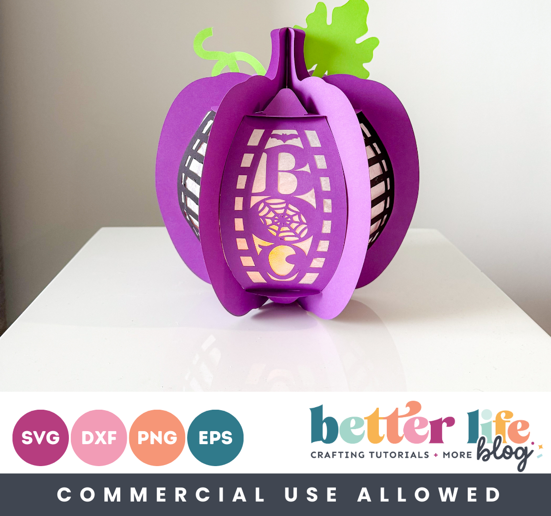 Lantern – Pumpkin Boo SVG Cut File - Better Life Blog